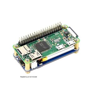 UPS HAT (C) for Raspberry Pi Zero Boards, Provides 5V Uninterruptible Stable Power, with Pogo Pin Connector