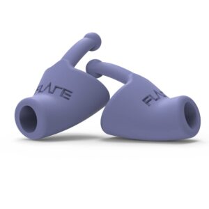 flare calmer – ear plugs alternative – reduce annoying noises without blocking sound – soft reusable silicone - purple