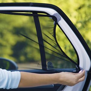 Munchkin® Brica® Magnetic Stretch to Fit™ Sun Shade and 360 Pivot Baby in-Sight® Wide-Angle Adjustable Car Mirror