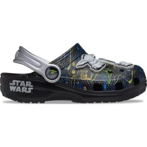 Crocs Kids' Classic Star Wars Clog, Baby Yoda/Grogu, 3 US Unisex Little