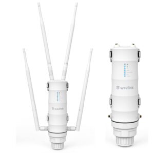 zeateck ac1200 outdoor wireless access point wifi range extender wifi booster seamless roaming mu-mimo | poe powered, high power and gigabit ethernet ap