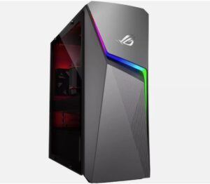 asus rog r7 rtx 3060 desktop; amd ryzen 7 5700g octa-core processor（20m cache, up to 4.6ghz）, nvidia geforce rtx 3060, gray, windows 10 home (16gb ram | 256gb pcie ssd | 1tb hdd)