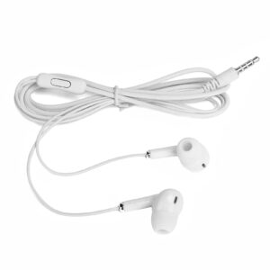 TQKLSM Wired Earbud Headphone 3.5mm Sports Earphone Universal HiFi Music Bass Earbud Headphone with Mic(wit)