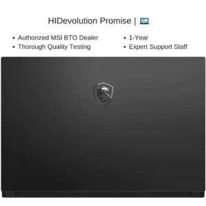 HIDevolution MSI Creator 15 X-rite Calibrater Bundle A11UH 15.6" 4K UHD OLED, 2.3 GHz i7-11800H, RTX 3080, 32 GB 3200MHz RAM, 16 TB PCIe SSD