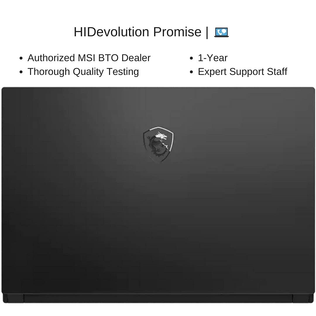 HIDevolution MSI Creator 15 X-rite Calibrater Bundle A11UH 15.6" 4K UHD OLED, 2.3 GHz i7-11800H, RTX 3080, 32 GB 3200MHz RAM, 16 TB PCIe SSD