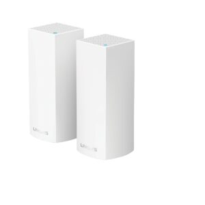 Linksys Velop Tri-Band AC4400 Whole Home WiFi Mesh System- 2-Pack (Coverage up to 4000 sq. ft) (Renewed)