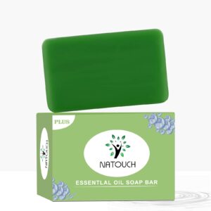 natouch antifungal soap, upgrade natural tea tree oil body soap bar, help jock itch, ringworm, athlete's foot, body odor, skin irritations with natural tea tree oil, eucalyptus oil, and lavender oil