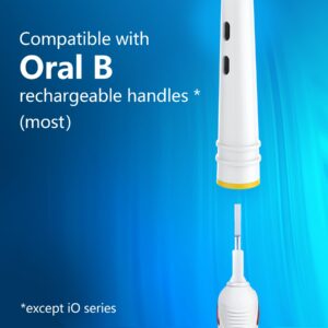 BUKURII Replacement Brush Heads Compatible with Oral B Electric Toothbrushes, 8 Count, Polishing Cup, Replace 3D White Head, Refills for Braun Model 3756 3757 3765 4729 DB4010