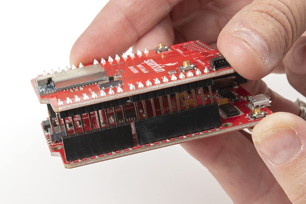 SparkFun Qwiic WiFi Shield - DA16200 -Ultra Low Power IOT WiFi Module -4MB Flash Memory -Qwiic Connector -Internet of Things -RTC Clock -On-Board chip Antenna -Three Ultra Low Power Sleep Modes