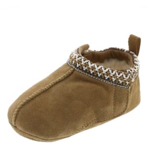 UGG Unisex-Baby Baby Tasman Slipper, Chestnut, 02/03