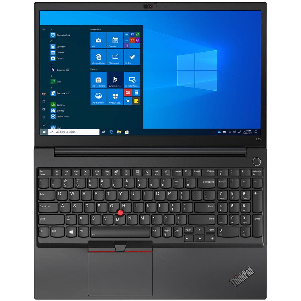 Lenovo ThinkPad E15 Gen 2 15.6" FHD Business Laptop, Intel Quad-Core i5-1135G7 (Beat i7-1065G7), 8GB DDR4 RAM, 256GB PCIe SSD, WiFi 6, Bluetooth 5.2, Thunderbolt 4, Windows 10 Pro, Conference Webcam