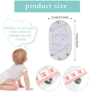 Bencailor 10 Pieces Bodysuit Extender for Baby Boys Girls Toddler Baby Bodysuit Extender