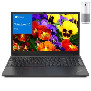 lenovo thinkpad e15 gen 2 15.6" fhd business laptop, intel quad-core i5-1135g7 (beat i7-1065g7), 8gb ddr4 ram, 256gb pcie ssd, wifi 6, bluetooth 5.2, thunderbolt 4, windows 10 pro, conference webcam