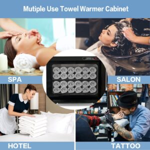 Hot Towel Warmer, Professional Towel Warmer Cabinet With Extra Space for Salon and SPA Use, 18L Hot Towel Cabby