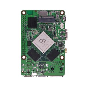 Rock Pi 4 Plus Rockchip RK3399(OP1) Single Board Computer LPDDR4 4GB with WiFi 5 and Bluetooth 5.0 Support Twister OS (4GB RAM+64GB eMMC)