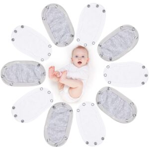 bencailor 10 pieces bodysuit extender for baby boys girls toddler baby bodysuit extender