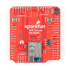 SparkFun Qwiic WiFi Shield - DA16200 -Ultra Low Power IOT WiFi Module -4MB Flash Memory -Qwiic Connector -Internet of Things -RTC Clock -On-Board chip Antenna -Three Ultra Low Power Sleep Modes