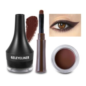 boobeen eyeliner waterproof gel eyeliner smudge-proof eye liner gel makeup high pigment eye makeup set easy to apply long-lasting for all day