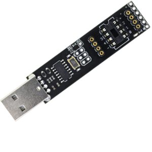 tiny avr programmer black