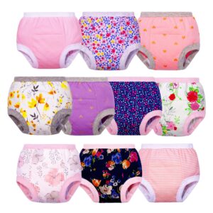 big elephant baby girls training underwear, toddler cotton potty training pants soft absorbent, 2t