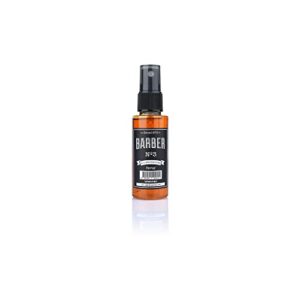 barber marmara no.3 mini eau de cologne pump spray for men (1 x 50 ml) aftershave men - fragrance water for on the go - men's travel size - 70° alcohol | fragrance bottle with atomiser