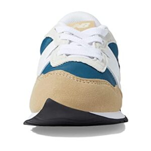 New Balance Kids 237 Bungee Sneaker, INCENSE/DARK MOONSTONE, 9 M Toddler (1-4 Years)