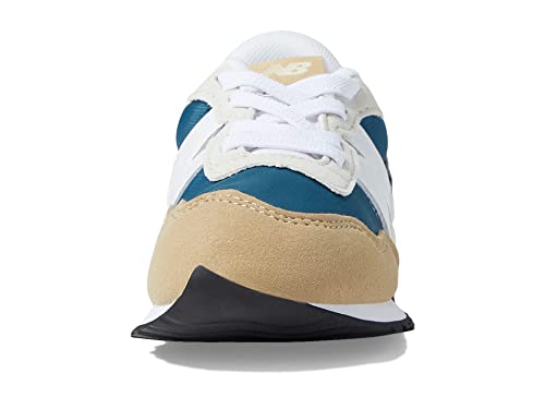 New Balance Kids 237 Bungee Sneaker, INCENSE/DARK MOONSTONE, 9 M Toddler (1-4 Years)