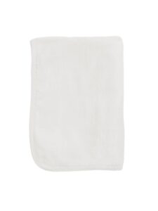 under the nile organic cotton crib baby blanket in organic white