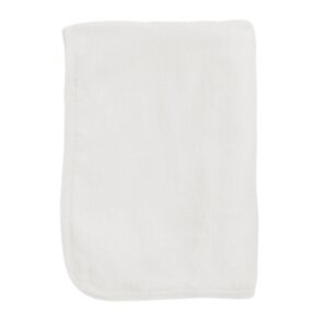 Under the Nile Organic Cotton Crib Baby Blanket in Organic White