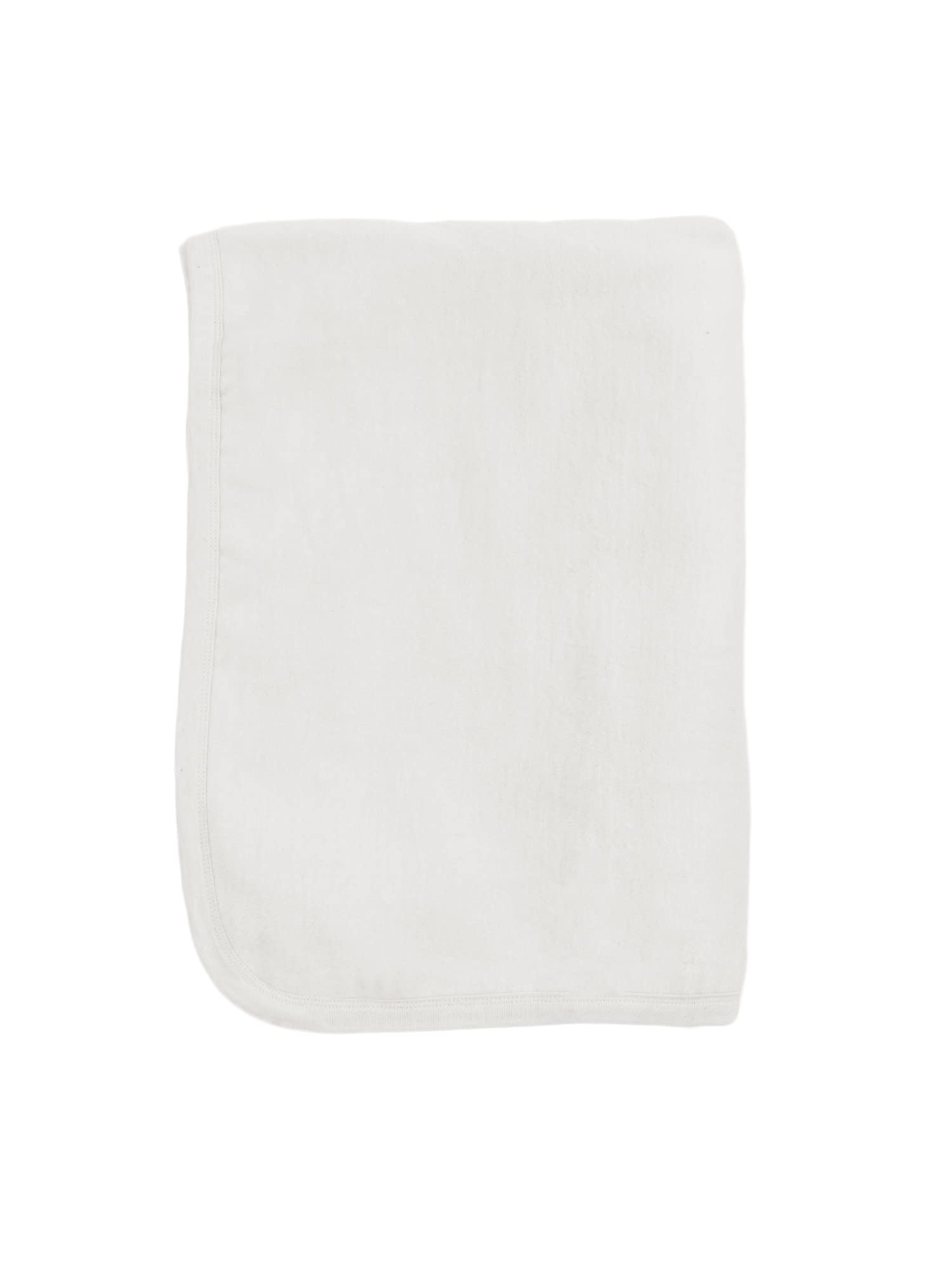 Under the Nile Organic Cotton Crib Baby Blanket in Organic White