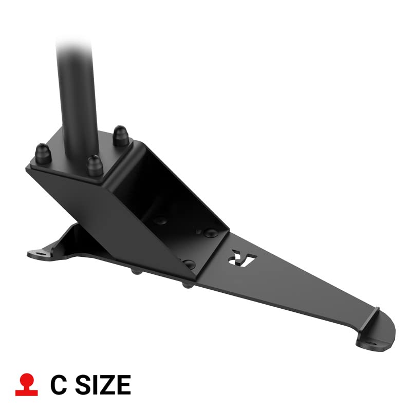 RAM MOUNTS No-Drill Mount for '05-23 Toyota 4Runner & Tacoma RAM-VB-138-SW2 Compatible with RAM Tablet and Laptop Holders