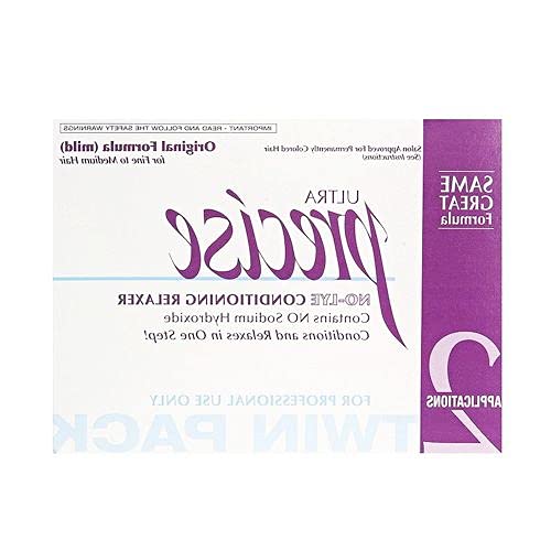 Lom-style Ultra Prse No Lye ginal Conditioning Hair Relaxer, Twin Pack, 2 Ea, 6 Pack Model (2532-8376)