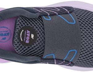 New Balance Baby Fresh Foam Roav V1 Bungee Running Shoe, Vintage Indigo/Electric Purple/Natural Indigo, 4 US Unisex Infant