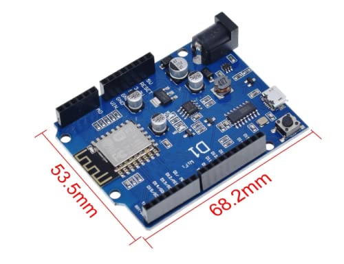 10Gtek ESP8266 ESP-12F/E NodeMCU Development Board, WiFi Module, CH340, for Arduino UNO R3