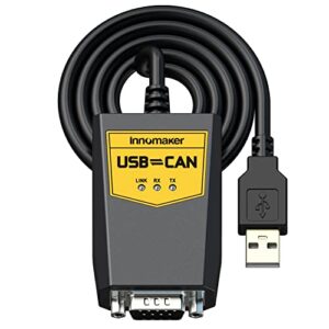 usb to can converter cable for raspberry pi5/4/pi3b+/pi3/pi zero(w)/jetson nano/tinker board and any single board computer support windows linux mac os android venus os