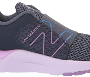 New Balance Baby Fresh Foam Roav V1 Bungee Running Shoe, Vintage Indigo/Electric Purple/Natural Indigo, 4 US Unisex Infant