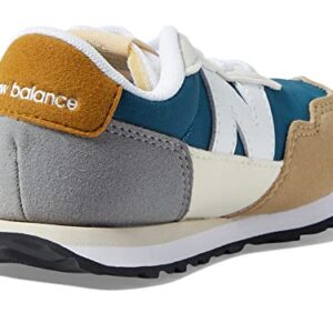 New Balance Kids 237 Bungee Sneaker, INCENSE/DARK MOONSTONE, 9 M Toddler (1-4 Years)