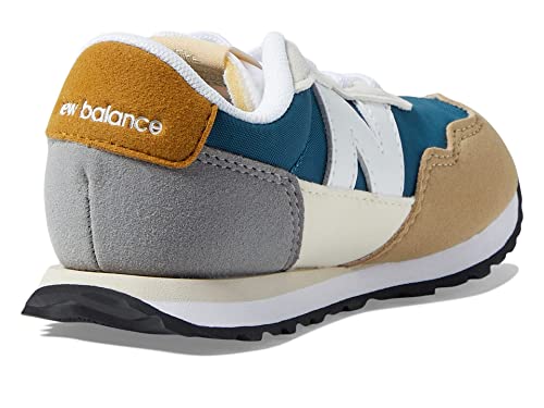 New Balance Kids 237 Bungee Sneaker, INCENSE/DARK MOONSTONE, 9 M Toddler (1-4 Years)