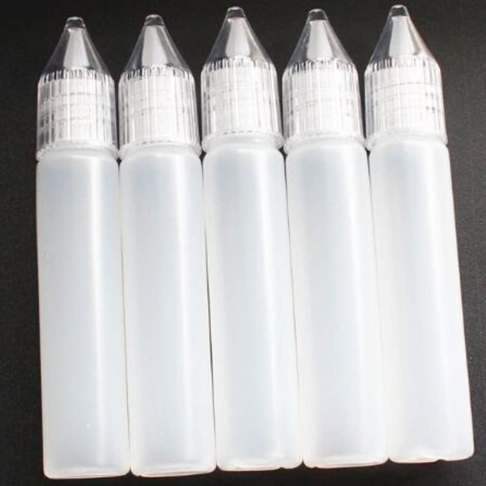 10pcs 120ml Gorilla LDPE CR Unicorn Bottles,1pcs 120ml liquid needle bottle with 10pcs Gift Sticker Labels,Bottles for glycerin liquid, juice, flavoring oil