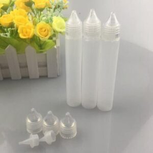 10pcs 120ml Gorilla LDPE CR Unicorn Bottles,1pcs 120ml liquid needle bottle with 10pcs Gift Sticker Labels,Bottles for glycerin liquid, juice, flavoring oil