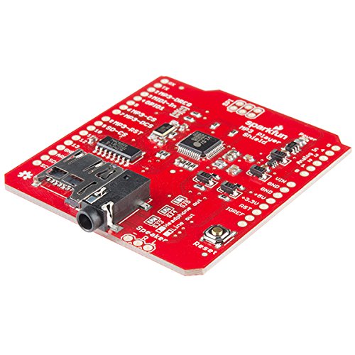 SparkFun Proximity Sensing Kit - Includes SparkFun Redboard Qwiic Infrared Proximity Sensor Hamburger Speaker SparkFun MP3 Shield LED Rainbow Pack 4X AA Battery Holder microSD Card and More