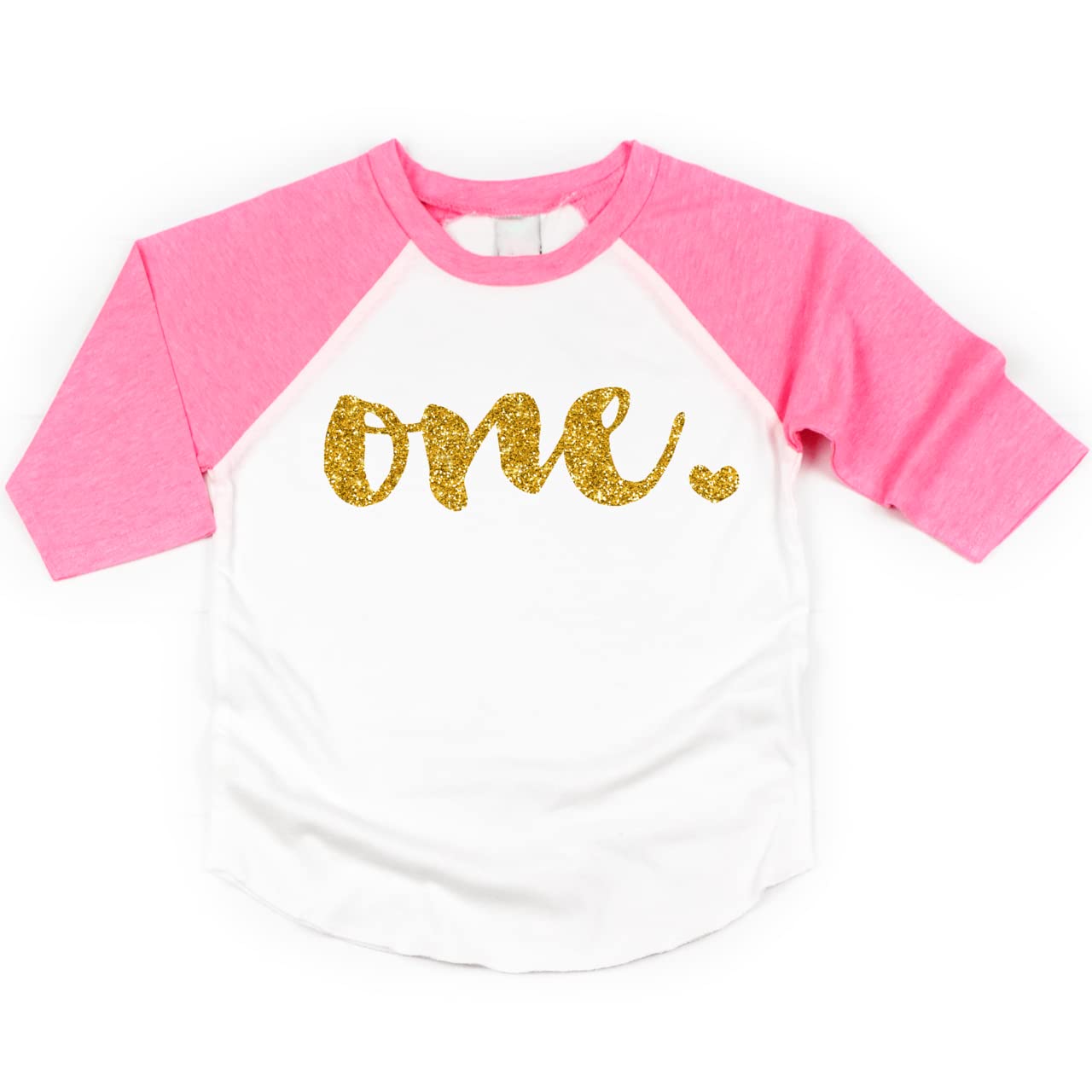 Bump and Beyond Designs Girl Birthday Shirt Baby Girl First Birthday Outfit (Pink, 12 Months)