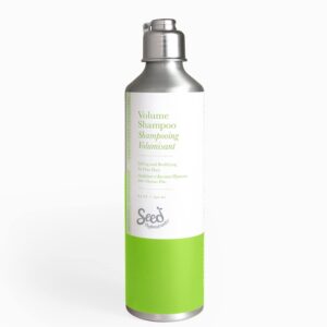 seed phytonutrients - natural volume shampoo | sustainable, vegan clean beauty (8.5 fl oz | 250 ml)