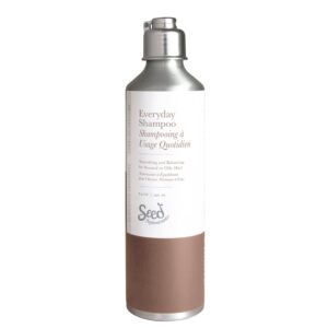 seed phytonutrients - natural everyday shampoo | sustainable, vegan clean beauty (8.5 fl oz | 250 ml)