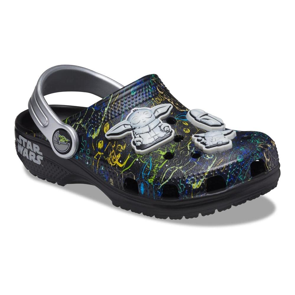 Crocs Kids' Classic Star Wars Clog, Baby Yoda/Grogu, 4 US Unisex Big