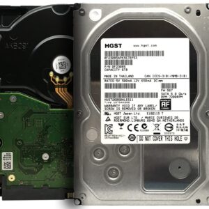 MDD - HGST Ultrastar 6TB 7200RPM 128MB Cache SATA 6Gb/s 3.5-inch Enterprise Hard Drive - HUS726060ALE611 (for RAID, NAS, Desktop PC, Surveillance Storage) - 5 Year Warranty (Renewed)