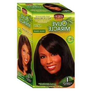 lom-style olive miracle conditioning no-lye relaxer - regular k1 ea 3pk model (2857-8701)