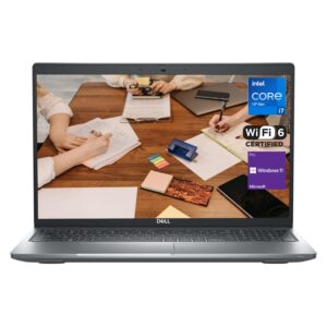 dell latitude 5530 business laptop, 15.6" fhd display, intel core i7-1255u processor, 16gb ram, 1tb ssd, webcam, hdmi, rj45, memory card reader, backlit keyboard, wi-fi 6, windows 11 pro