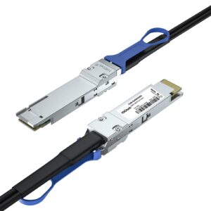 400g qsfp-dd dac cable - 400gbase qsfp-dd to qsfp-dd passive direct attach copper twinax cable for mellanox mcp1660-w001e30, 1-meter(3.3ft)