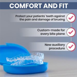 Good Nite Guard - Custom Night Guard for Clenching Teeth at Night, Personalized Night Guards for Bruxism, Clenching Teeth, Teeth Grinding & TMJ Relief, Mouth Guard for Sleeping